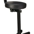 Odyssey DJ Performer Portable Chair Stool with Adjustable Height & Back ...