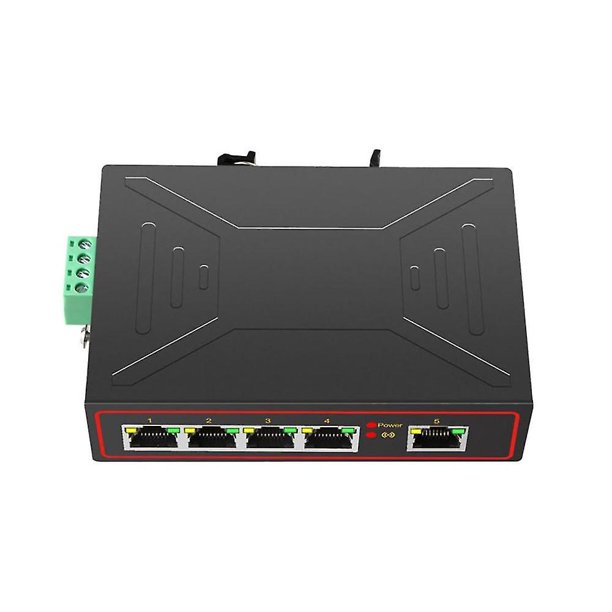 5 Ports 100m Industrial Network Switch Rj45 Hub Internet Splitter Rj45 ...