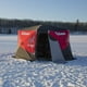 Eskimo Outbreak 650XD 7 Person Portable Insulated Popup Ice Fishing ...