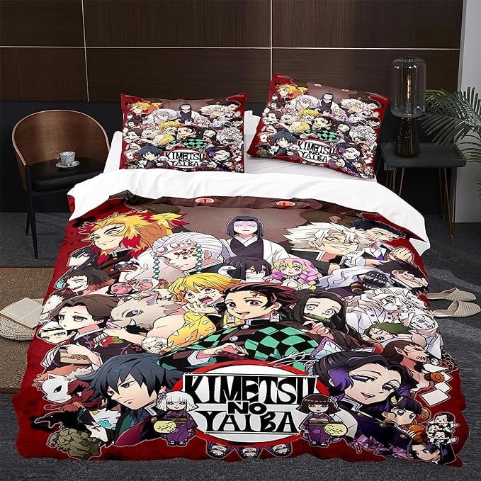 Click here for Yingd Demon _ Slayer 3 Pcs Comfort Set With 2 Pill... prices