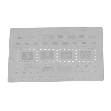Tin Mesh Solder Template, BGA Reballing Stencil 0.12mm Spacing For A10S ...