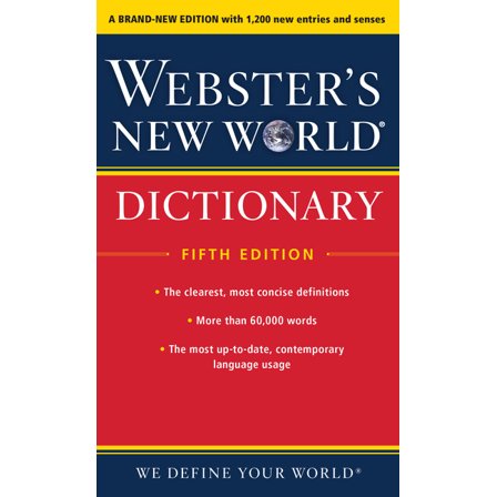 Webster's New World College Dictionary, Fifth Edition - Walmart.com