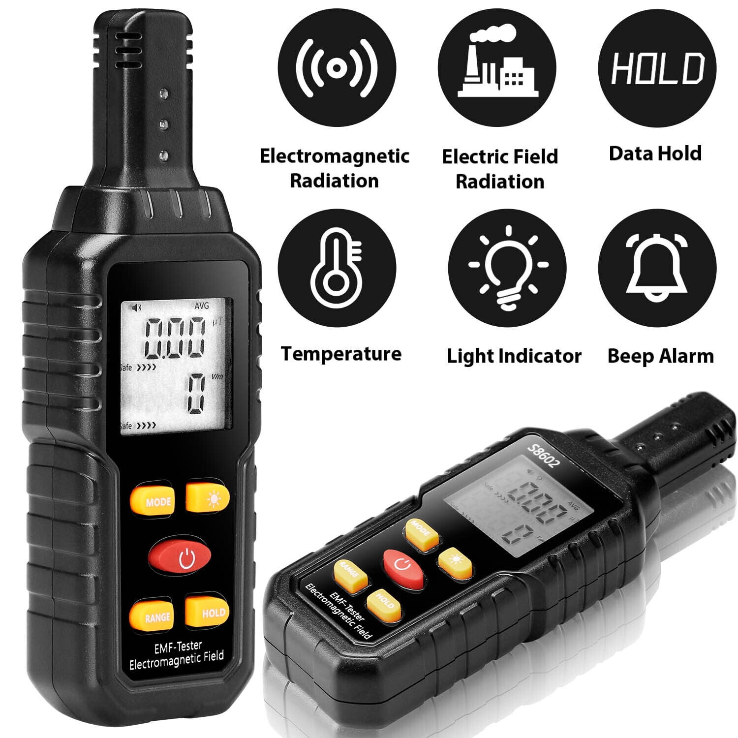 Liwarace Nuclear Radiation Detector Counter Dosimeter EMF Meter ...