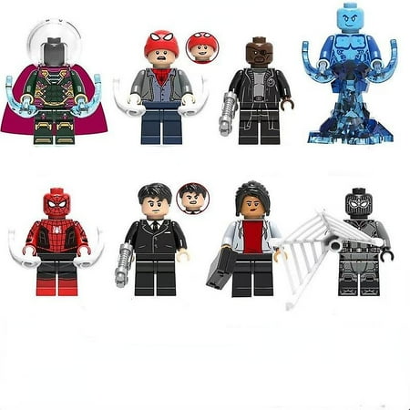 Marvel Avengers Spider-man Villain Assembled Building Blocks | Walmart ...