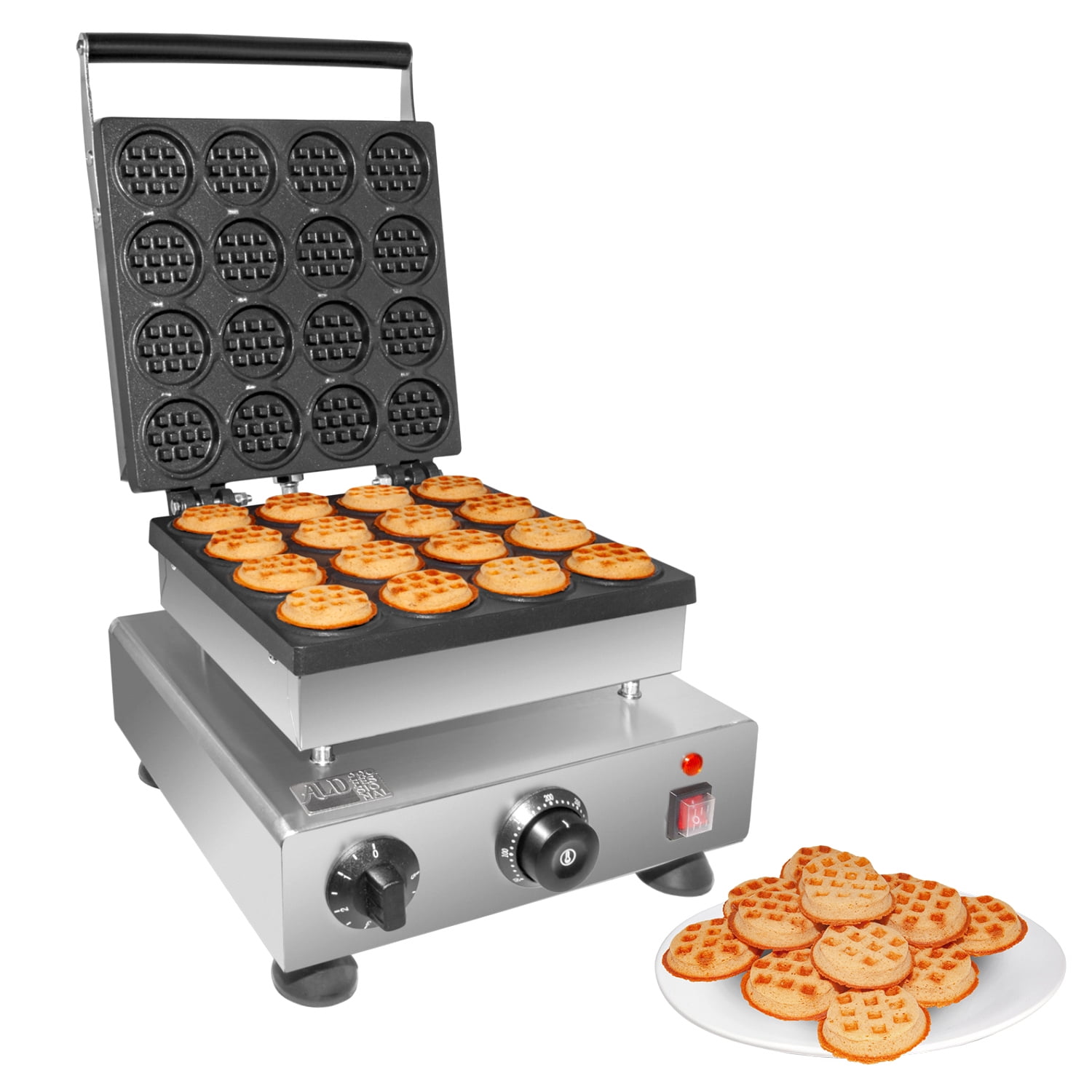 ALDKitchen Poffertjes Maker | 16 Mini Dutch Pancakes | Poffertjes Grill ...