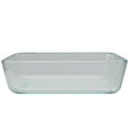 Pyrex 7210 3-Cup Rectangle Glass Food Storage Dishes & 7210-PC 3-Cup ...
