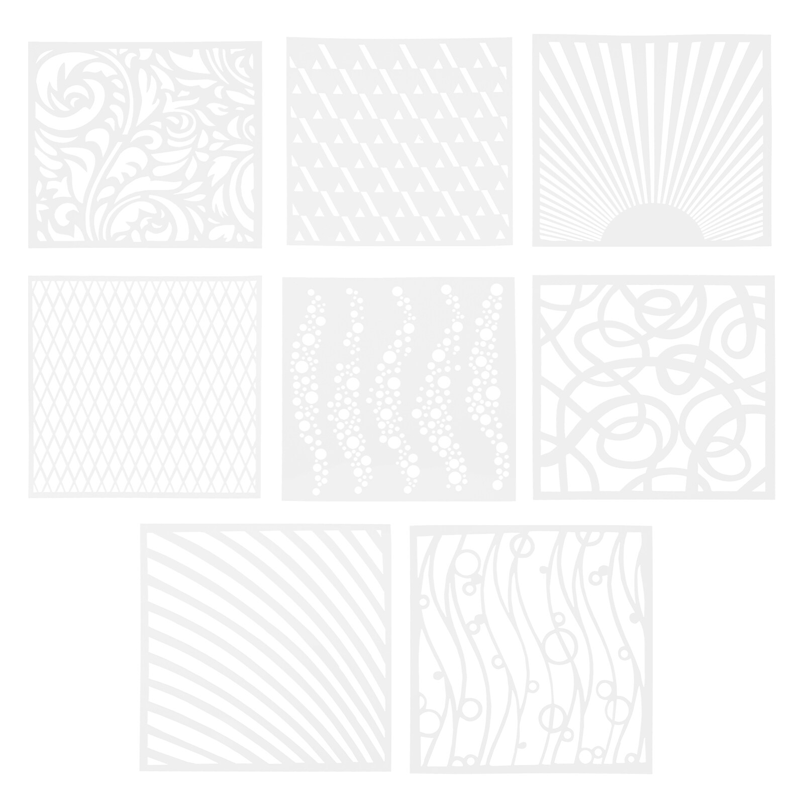 1pc Tree of Life Pattern Stencils Decoration Template 12x12 Inch ...