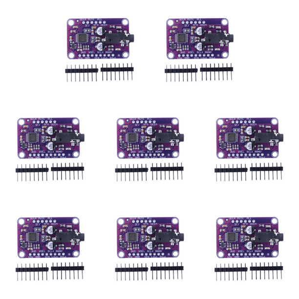 CJMCU-1334 UDA1334A DAC Placa módulo decodificador audio estéreo 3.3 ...