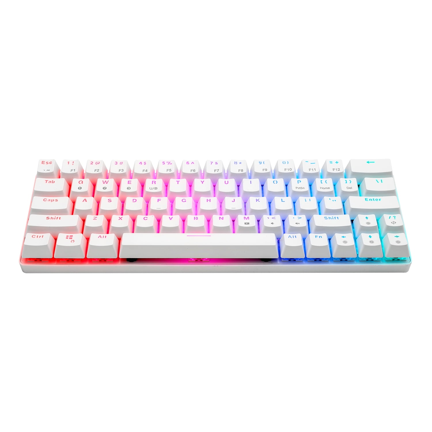 HUO JI CQ63 60% Compact RGB Wireless Mechanical Gaming Keyboard ...