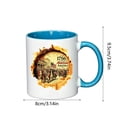 250 Anniversary USA Ceramic Coffee Cup 11 Ounces Classic Independence ...