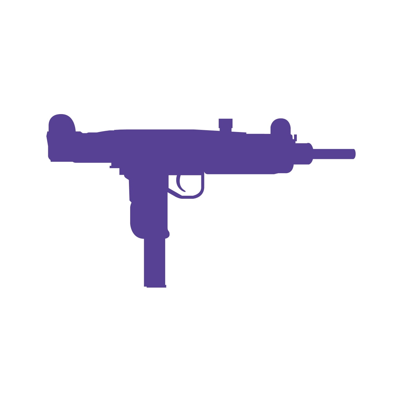 UZI Sticker Decal Die Cut - Self Adhesive Vinyl - Weatherproof - Made ...