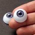Factory Direct Craft Realistic Lavender Half Round Doll Eyes, 3 Pairs ...
