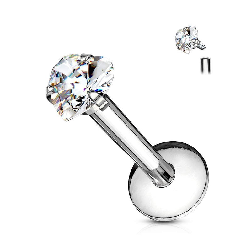 Clear Lip Piercing Jewelry