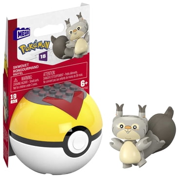 MEGA Pokemon Building Toy Kit Combee 15 Pieces with Action Figure and ...