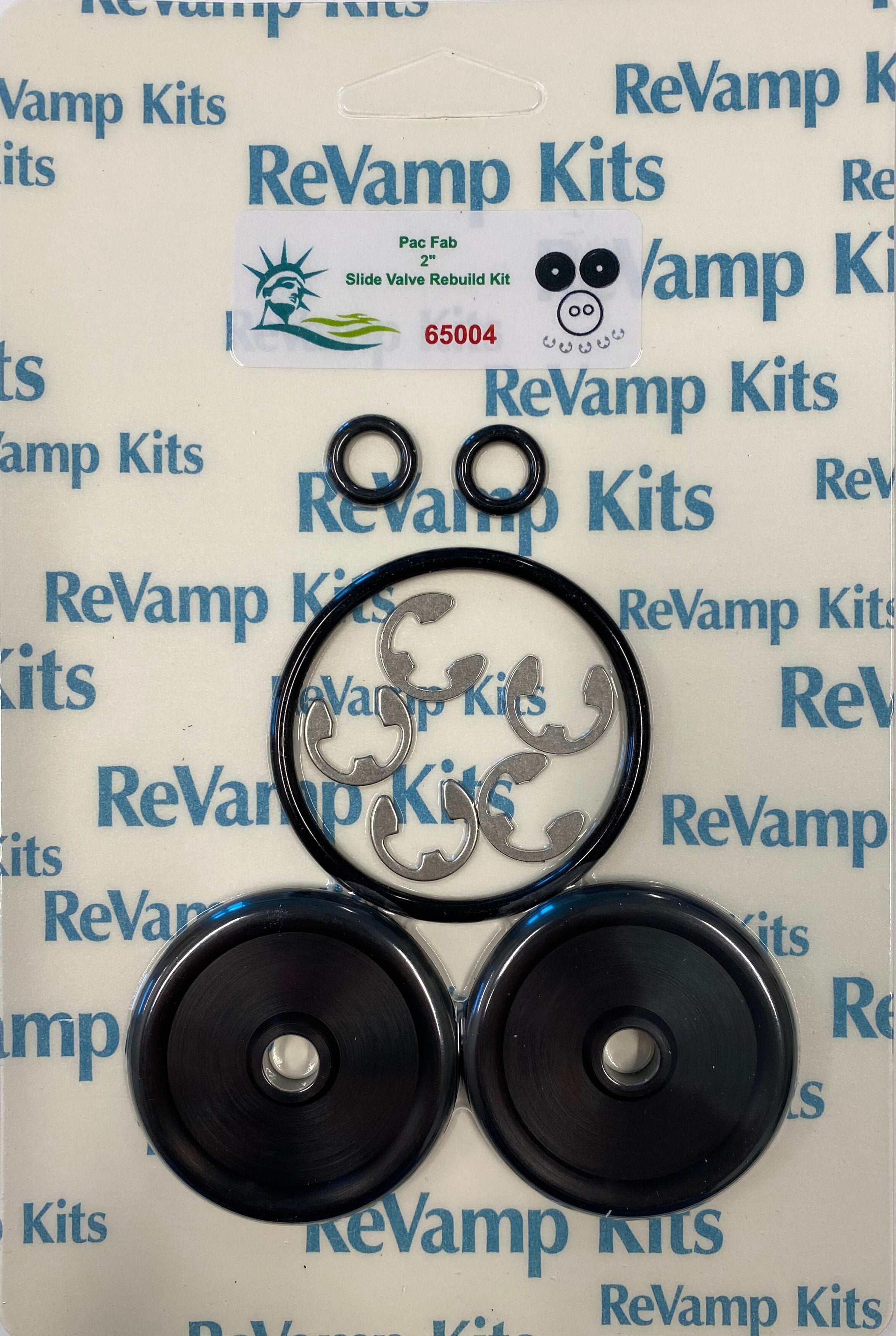 65004 Valve Repair Kit for Pac Fab 2" Slide Valve - Walmart.com