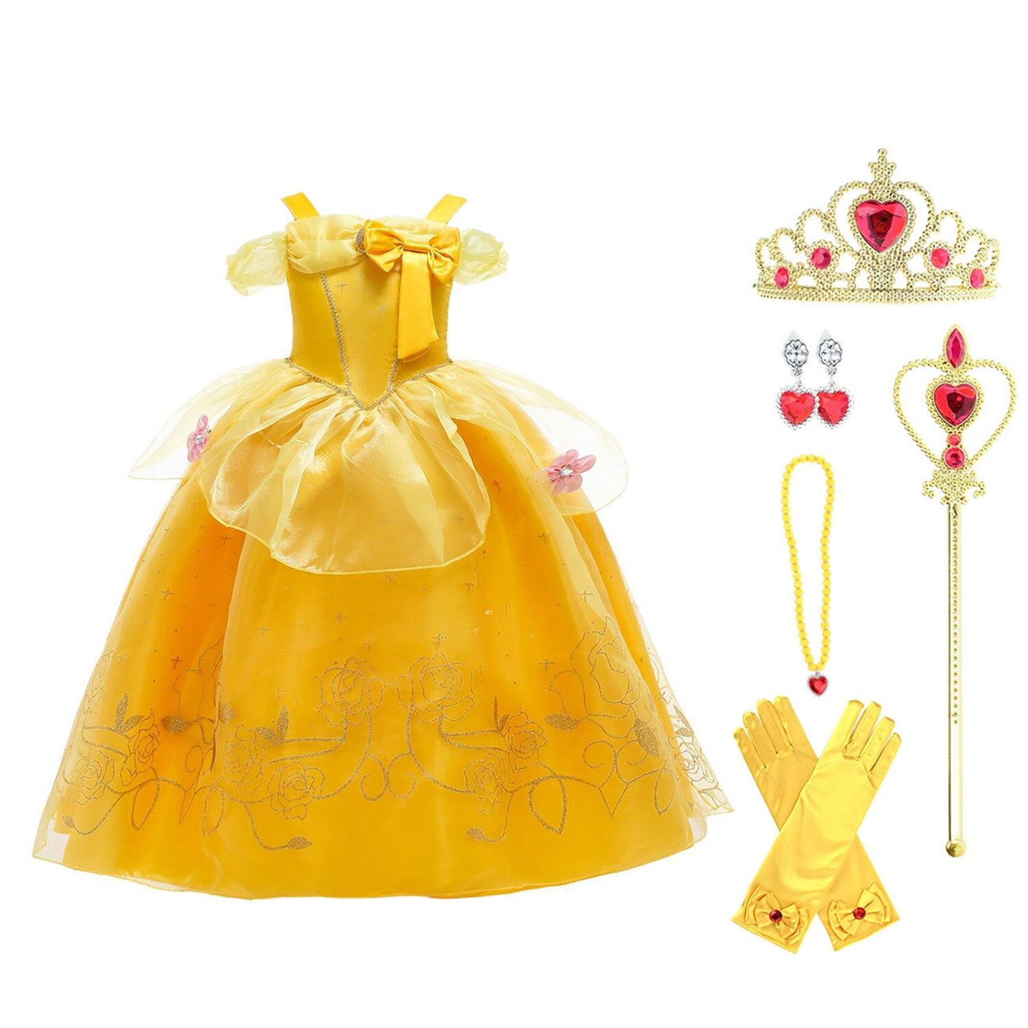 Click here for Hawee Belle Princess Dress Up Birthday Party Fairy... prices