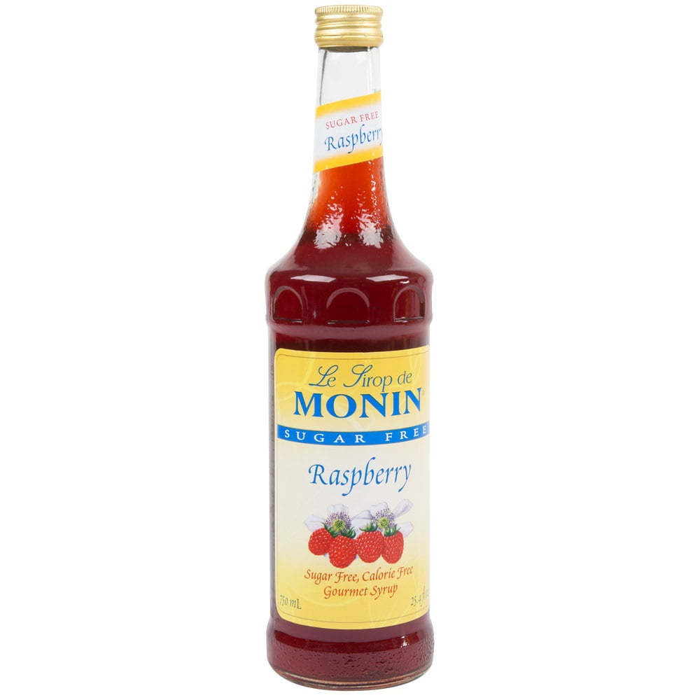 Monin Raspberry Syrup Sugar Free - Walmart.com - Walmart.com