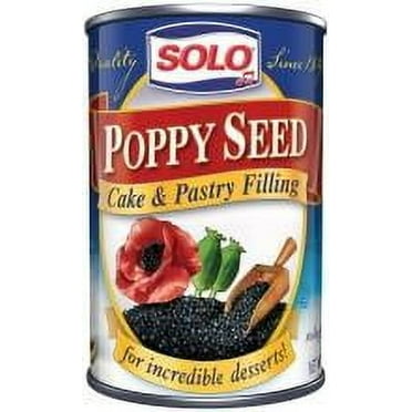Solo Poppy Seed Baking Filling for Cake & Pastry, 12.5 oz - Walmart.com