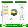 10X G9 LED Light Bulbs 120V Warm White - Walmart.com