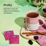Yogi Tea Spiced Blackberry Focus, Black Tea, Wellness Tea Bags, 6 Boxes ...