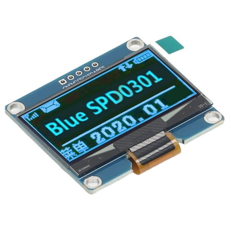 1.54 Inch IPS Display Module With 128x64 Resolution 5 Pin SPD0301 IC ...