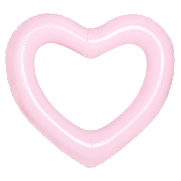 Love Heart Swimming Ring Inflatable Water Swimming Seat For Pool Summer ...