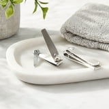 Equate Stainless Steel Toenail and Fingernail Clippers with File, 2 ...