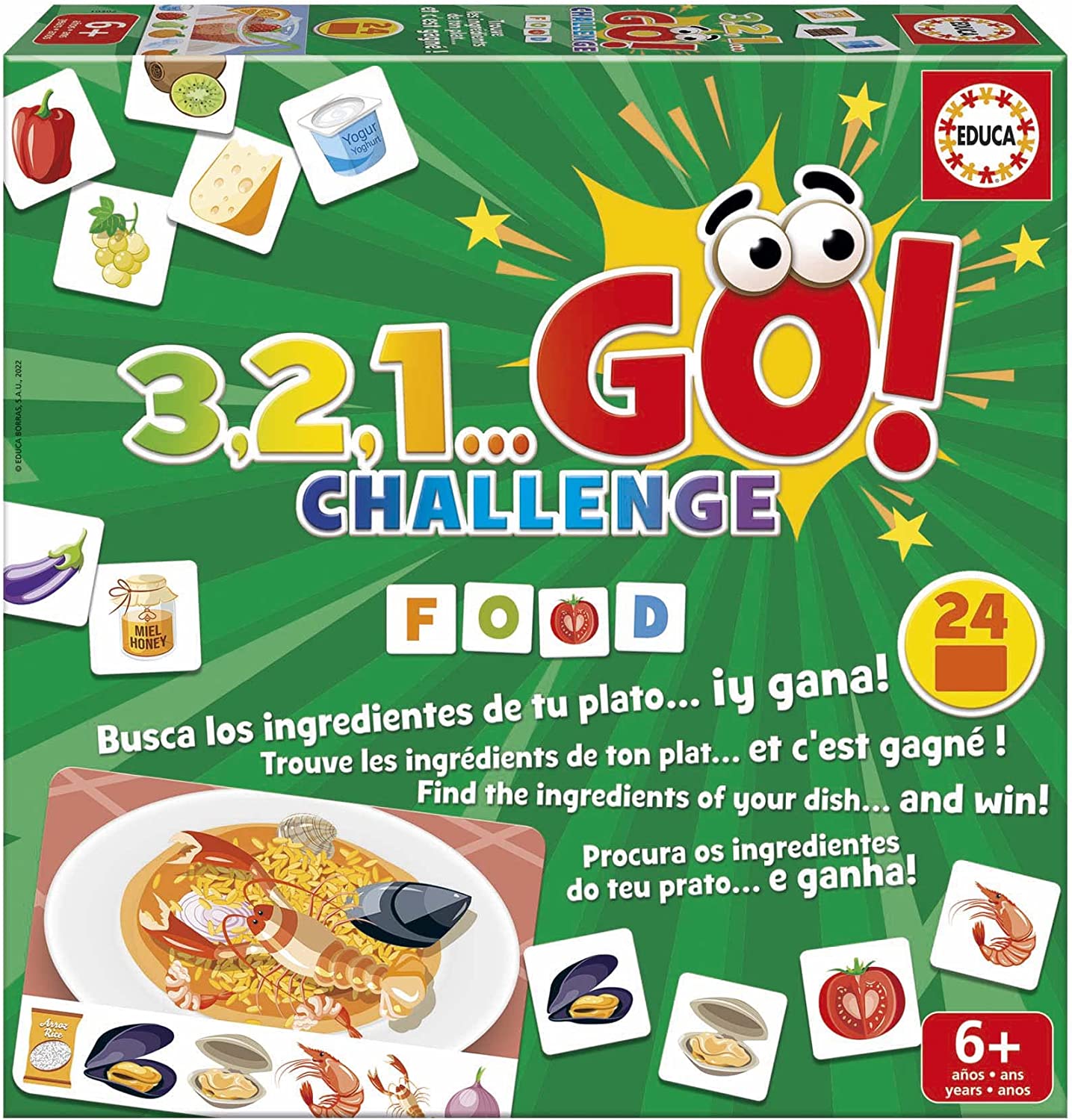 3,2,1...Go! Challenge-Food - Walmart.com