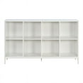 Ace 8 Cube Bookcase/Storage in White Engineered Wood - Walmart.com