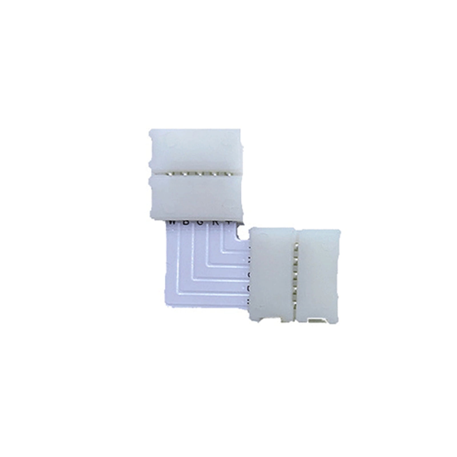 5-Pin RGB LED Light Strip Connector Solderless Adapter T/L/X Shape LED ...