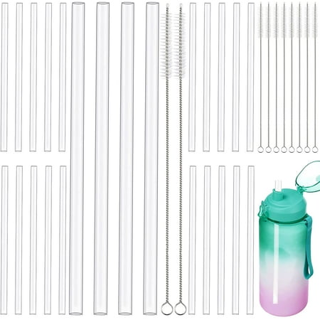 Reusable Straws for Gallon Water Bottle Water Bottle Straws with ...
