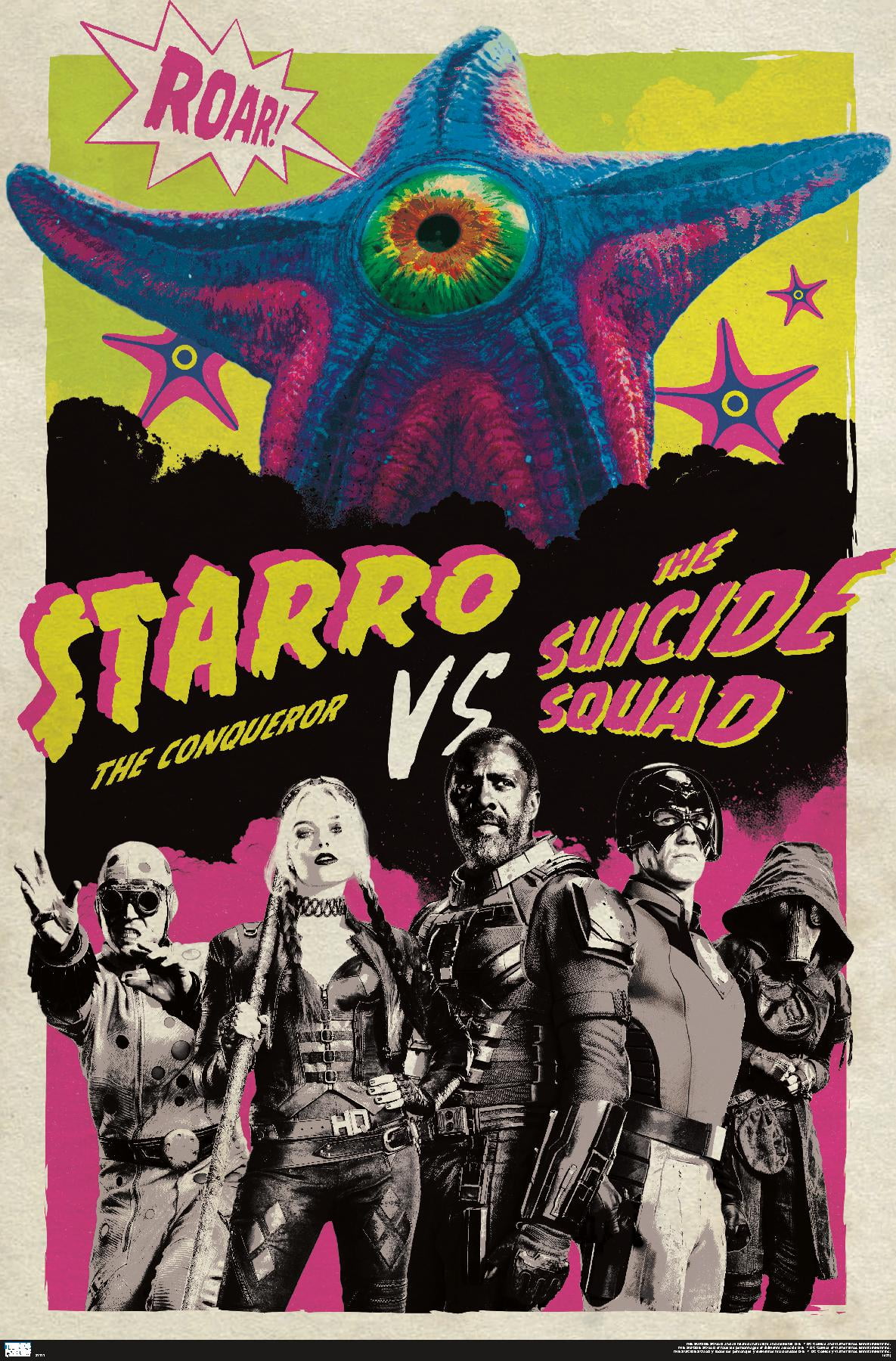 DC Comics Movie The Suicide Squad - Starro The Conqueror Wall Poster ...
