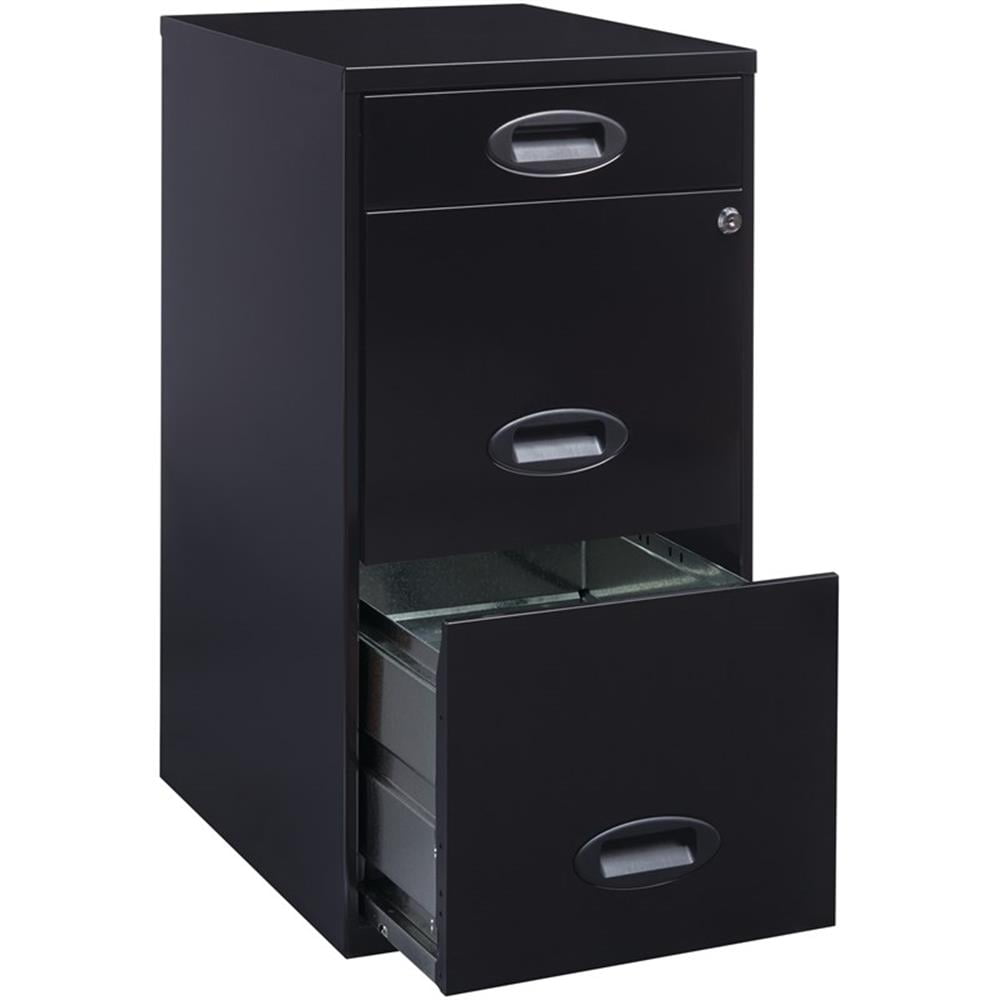 Click here for Pemberly Row 3 Drawer Metal Filing Cabinet With Pe... prices