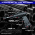 Air Chisel Hammer 4500 BPM - Professional pneumatic demolition tool ...