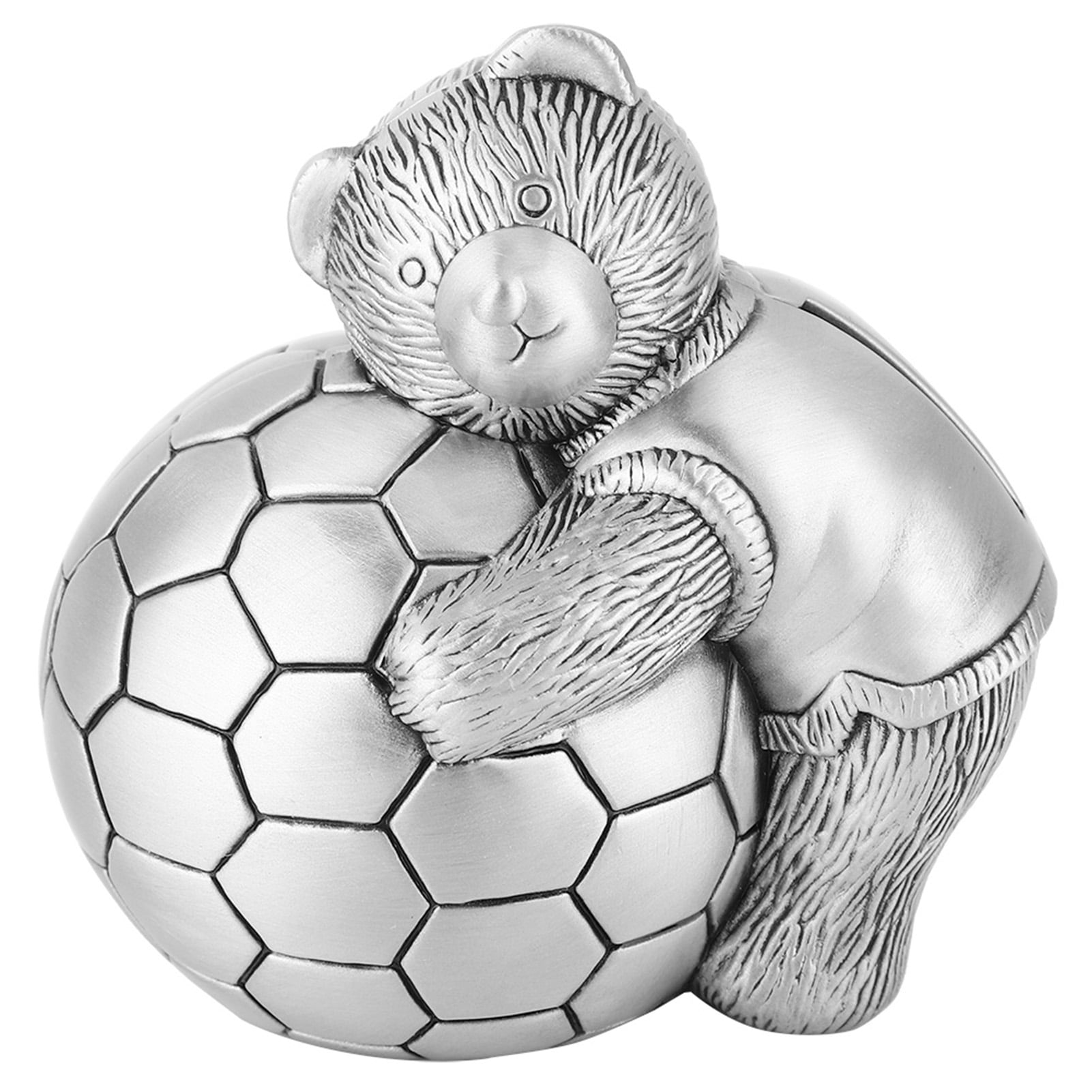 Click here for Liyjtk Metal Piggy Bank Little Bear With Football... prices