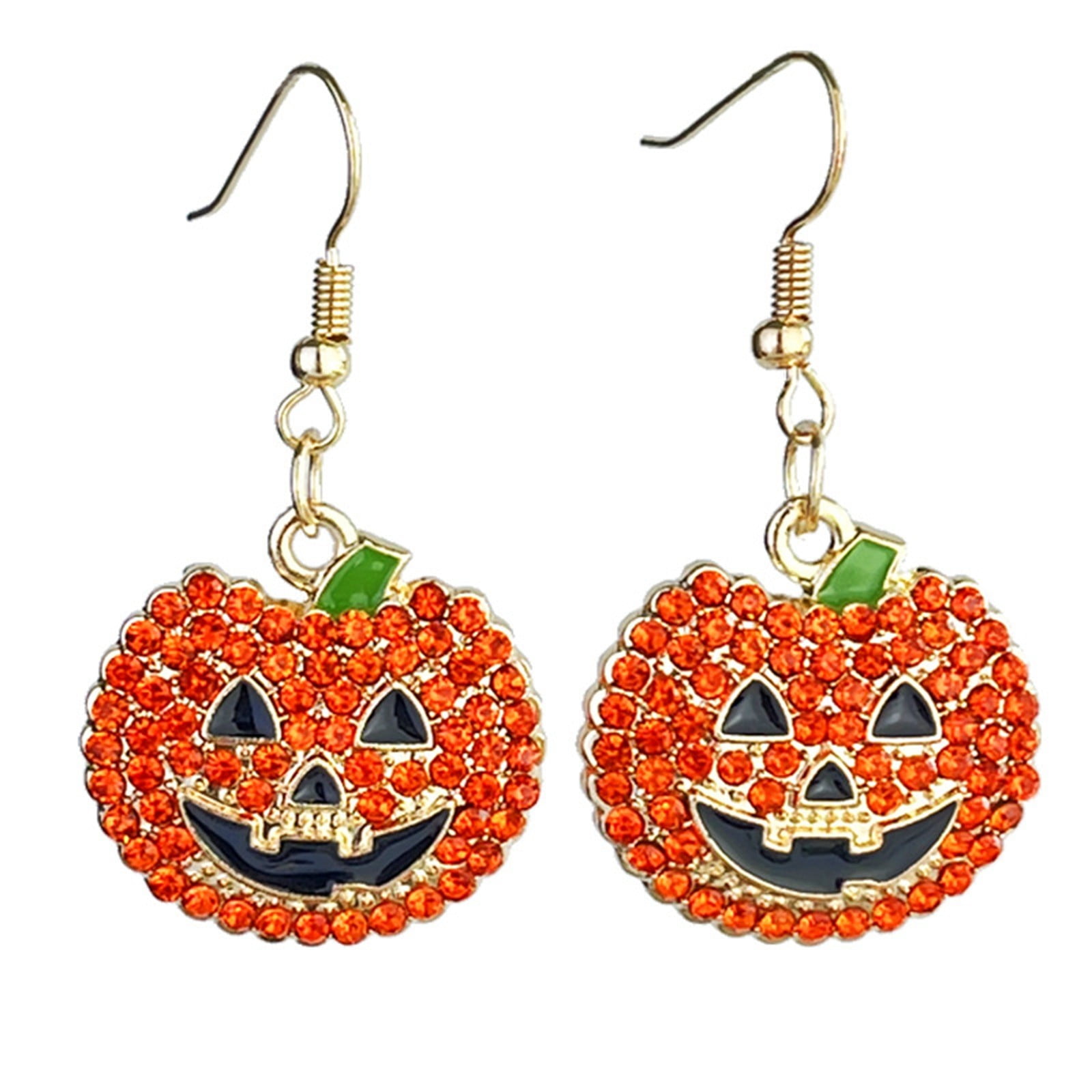 Click here for Dsscvnef Halloween Pumpkin Earrings Exquisite Shin... prices