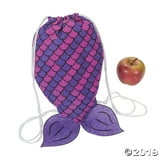 Color Your Own Mermaid Tail Backpack - Craft Kits - 12 Pieces - Walmart.com