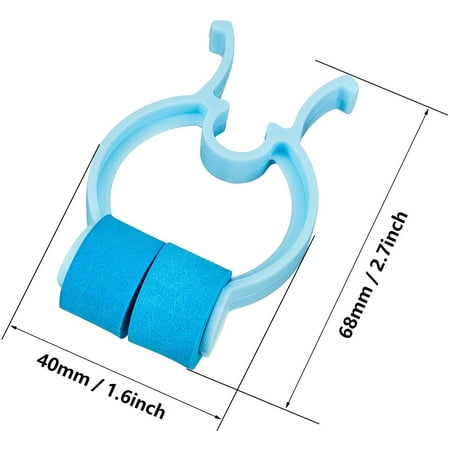 Nose Stop Clips Nasal Nose Stopper Clips Plastic Foam Nose Clips for ...