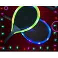 Lixmnse Luminous Badminton Rackets for Kids, Colorful LED Lights for ...