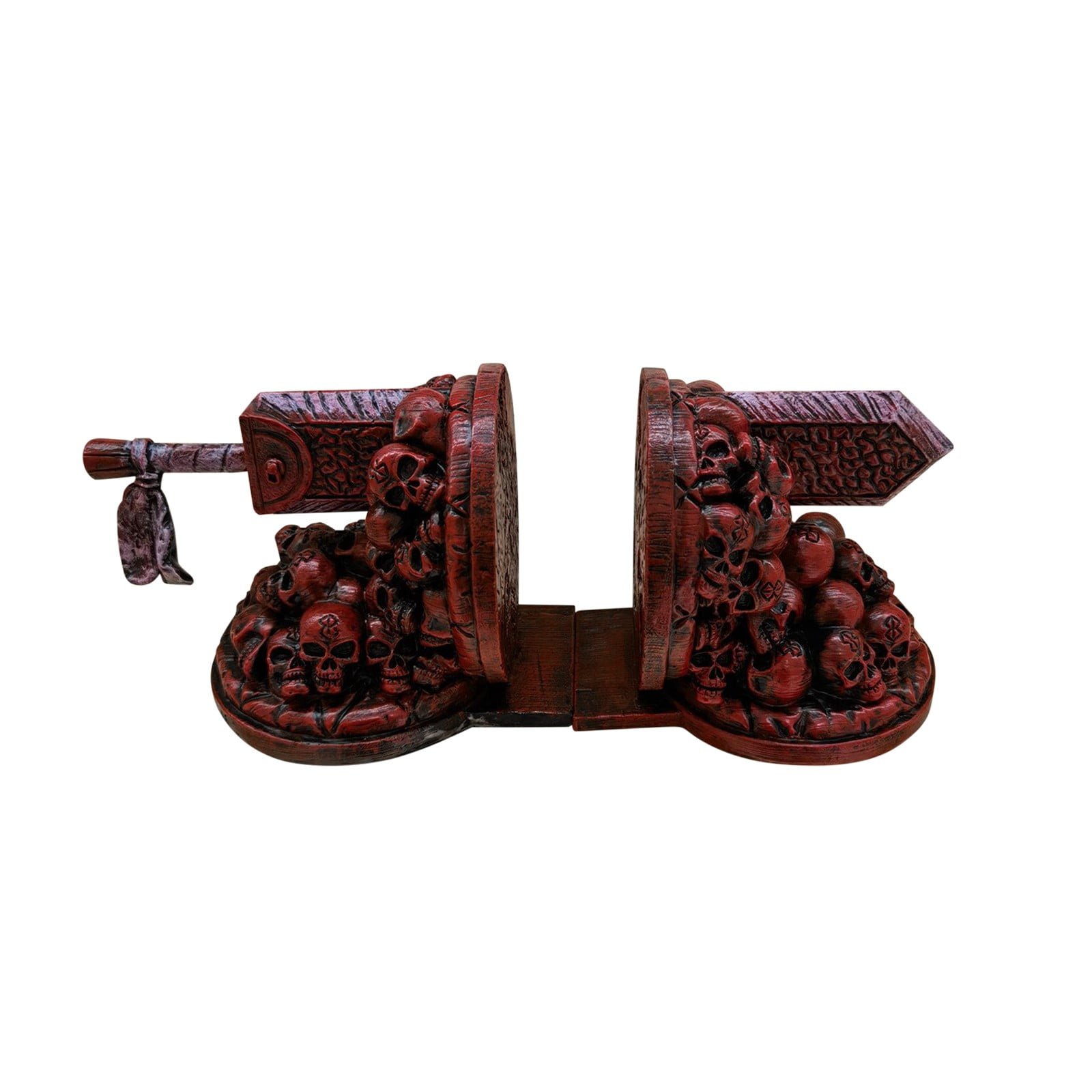 Buy Berserk Bookends Dragon Slayers Skeleton Swordss Bookends Ornament ...