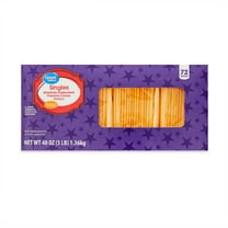 Great Value Fat-Free Individually Wrapped Singles American Cheese ...