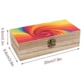 7.9×2.3 In Wooden Boxes Durable Easy To Use Dustproof Prevent Slippery ...