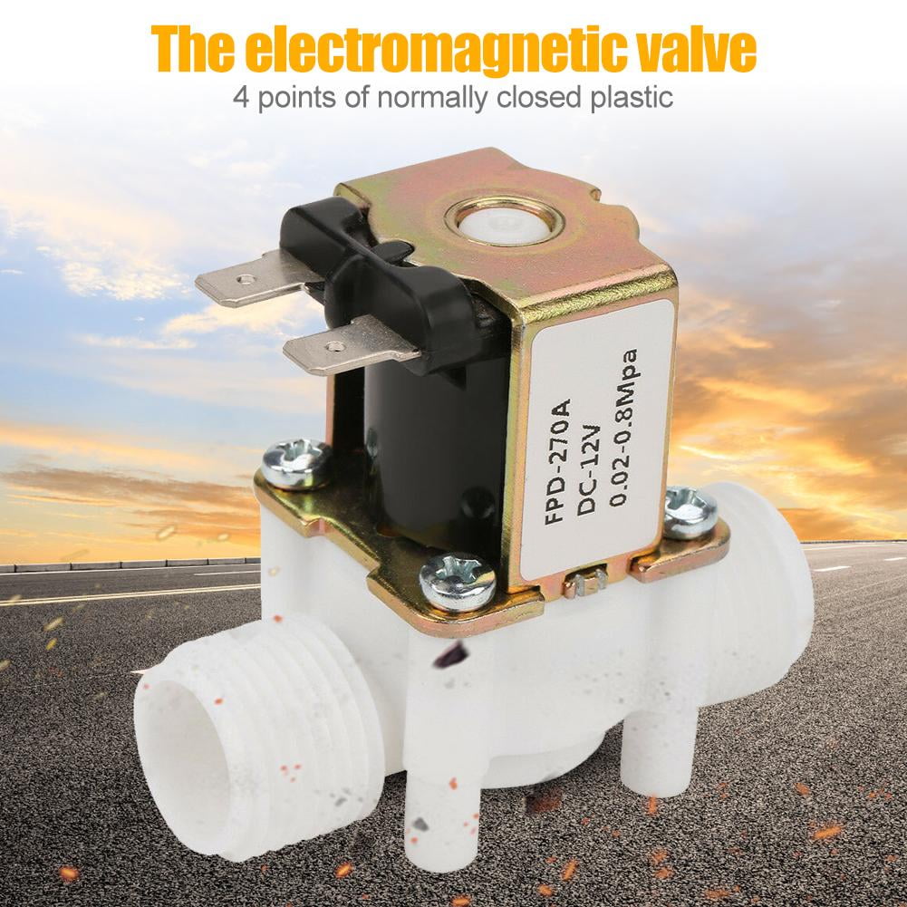 Válvula Solenoide De Agua Válvula Solenoide Eléctrica Normalmente ...