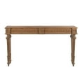 Victorian Style Hand Carved 12" Deep Solid Wood Console| Handmade Hand ...