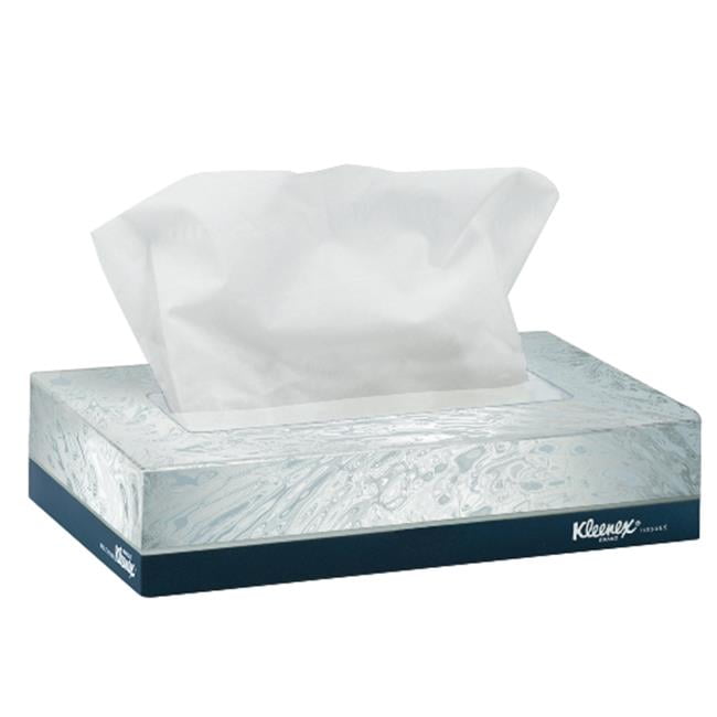 Kimberly-Clark Kleenex Jr Facial Tissue 8.4X5.8 2P White- 65 Count ...