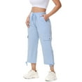 Satankud Women's Cargo Capris Hiking Pants Lightweight Quick Dry ...