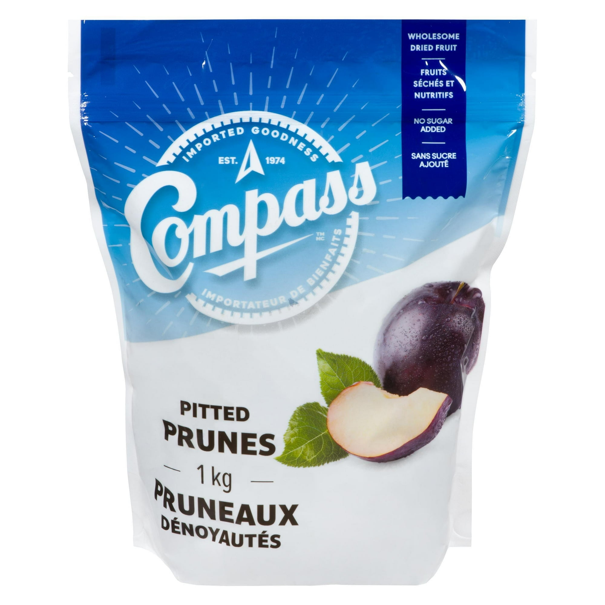 Click here for Compass Pitted Prunes 1 Kg prices