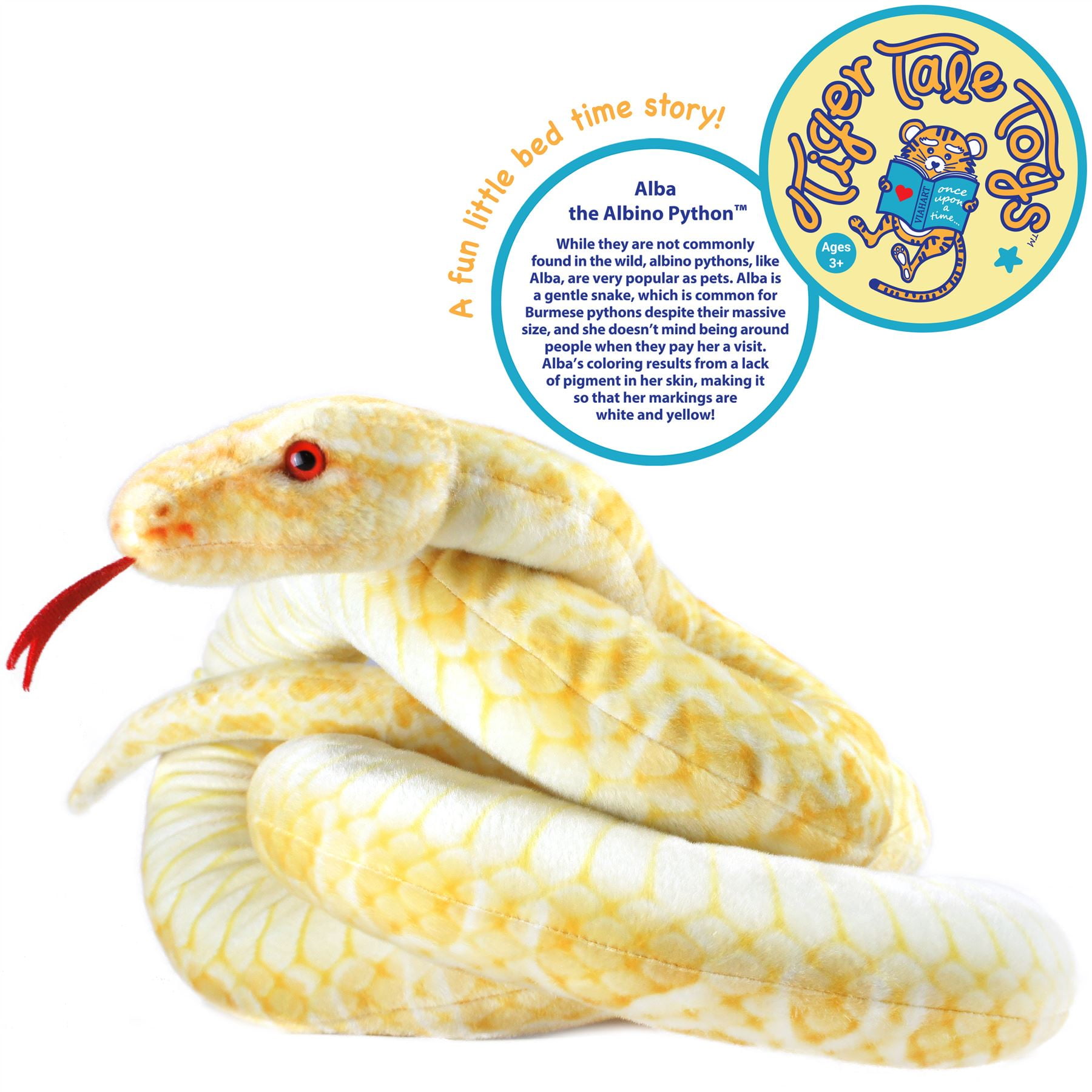 Albino Python Snake Cake