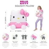 Hello Kitty Ultra Squishy Pillow Kids 15 inch Polyester Fill Decorative ...