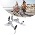 2Pcs Motorcycle Metal Foot Pedal Rearset Foot Pegs Aluminum Alloy Foot ...